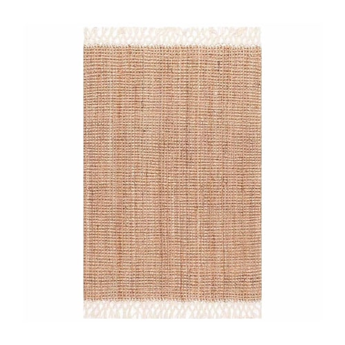 Click here for nuLoom Hand Woven Raleigh Rug  One Size  White prices