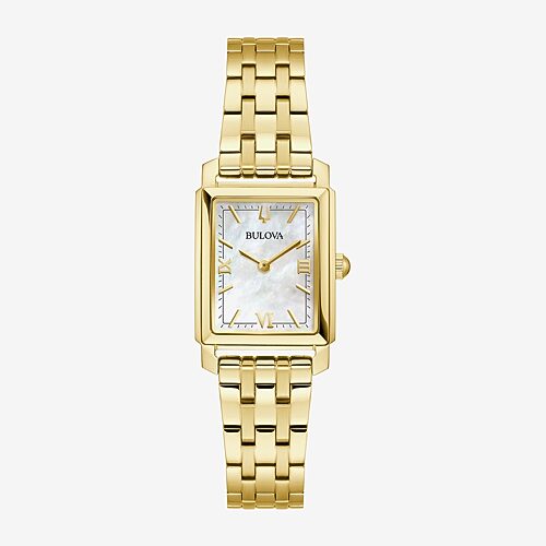 Click here for Bulova Womens Sutton Gold-Tone Stainless Steel Bra... prices