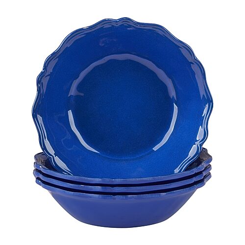 Click here for Certified International Blue Indigo Crackle Set of... prices