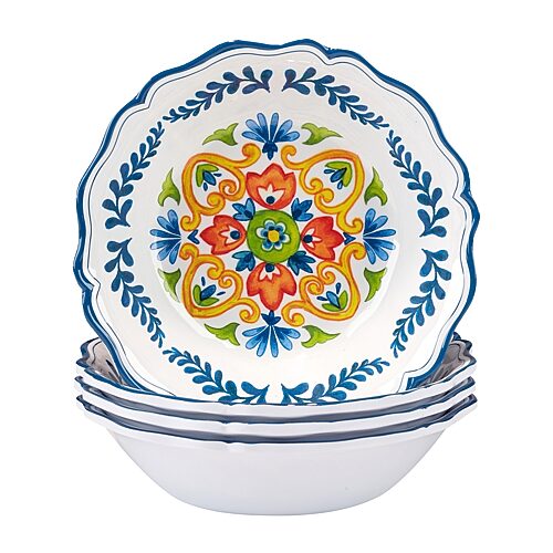 Click here for Certified International Flores Set of 4 All Purpos... prices