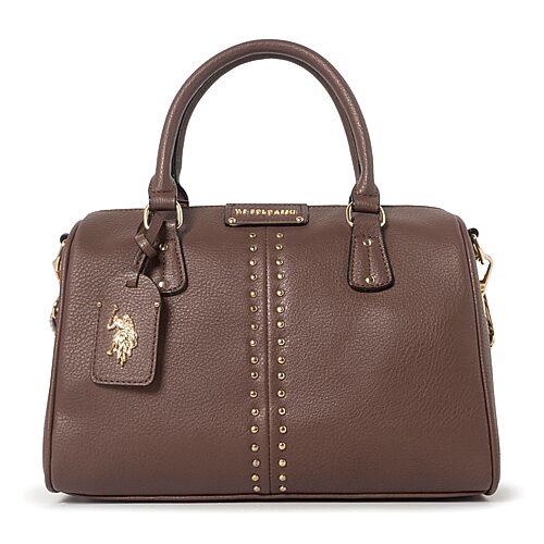 Click here for U.S. Polo Assn. Stud Embellished Satchel  One Size... prices