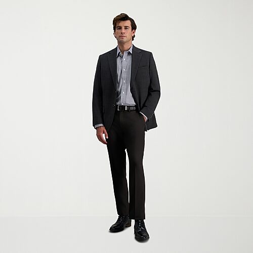 Click here for Haggar JMH Mens Comfort Waistband Straight Fit Dre... prices