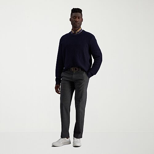 Click here for Haggar Life Khaki Comfort Chino Mens Straight Fit... prices