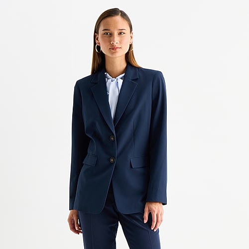 Click here for Worthington Womens Regular Fit Blazer  X-small  Bl... prices