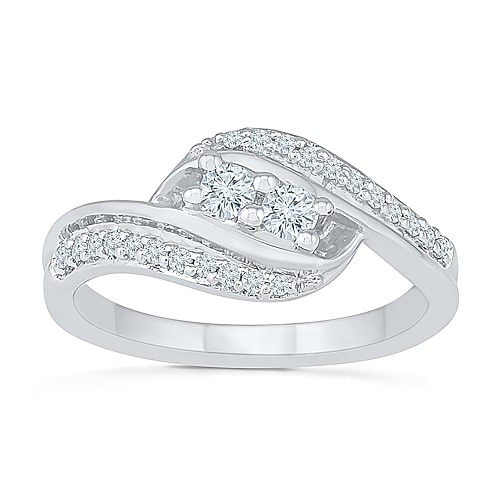 Click here for Womens 1/3 CT. T.W. Natural White Diamond 10K Gold... prices