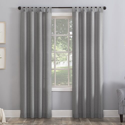 Click here for No 918 Jacob Tab Top Sheer Single Curtain Panel  O... prices