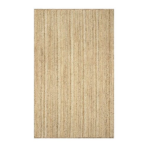 Click here for nuLoom Hand Woven Rigo Jute Rug  One Size  White prices