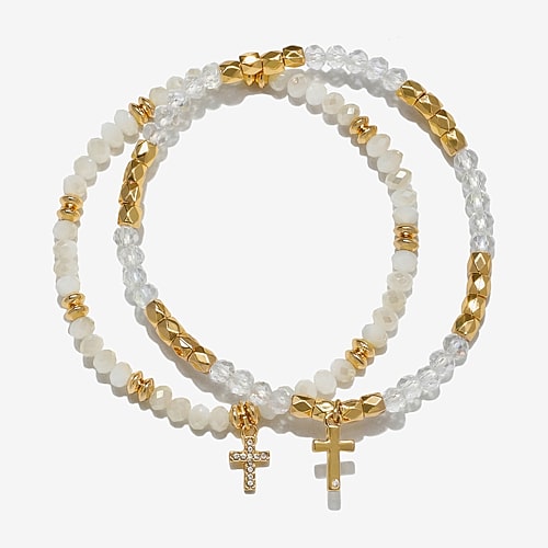 Click here for Bijoux Bar Delicates Gold Tone Womens 2-pc. Bracel... prices