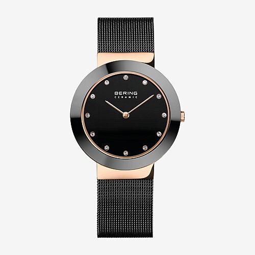 Click here for Bering Womens Black Stainless Steel Bracelet Watch... prices