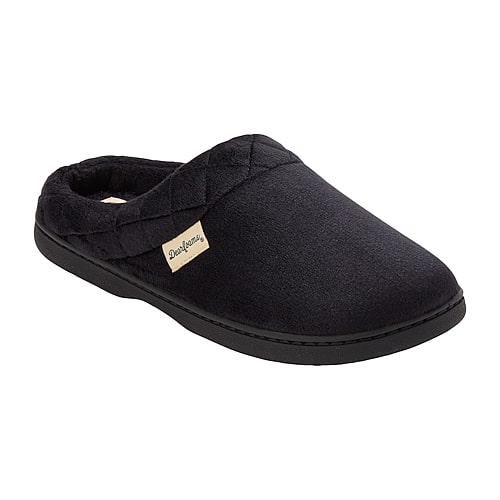 Click here for Dearfoams Darcy Velour Scuff Womens Memory Foam Cl... prices