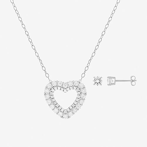 Click here for HADLEY & ROW Womens Cubic Zirconia Pure Silver Ove... prices