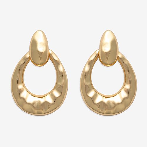 Click here for Bold Elements Gold Tone Womens Drop Earrings  One... prices