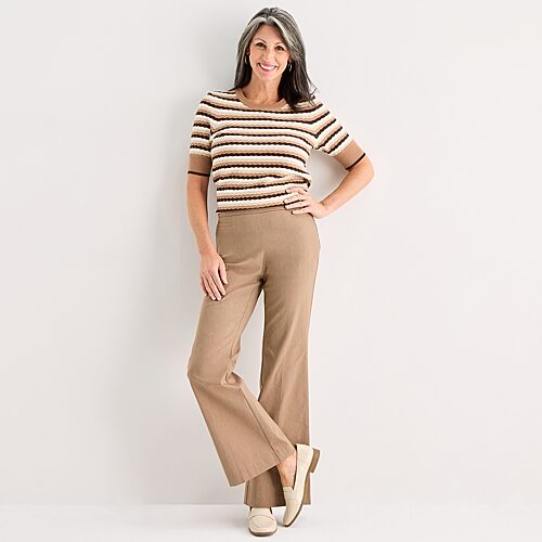 Click here for Liz Claiborne Lisa Womens Tall Flare Mid Rise Pull... prices