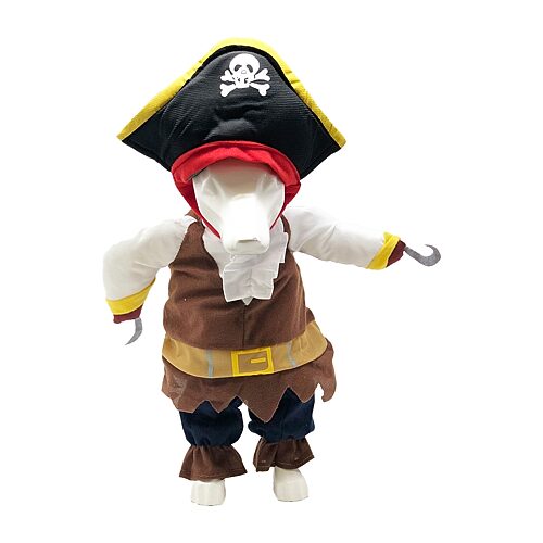 Click here for Pet Life Captain Snuggles Pirate Uniform Dog Costu... prices