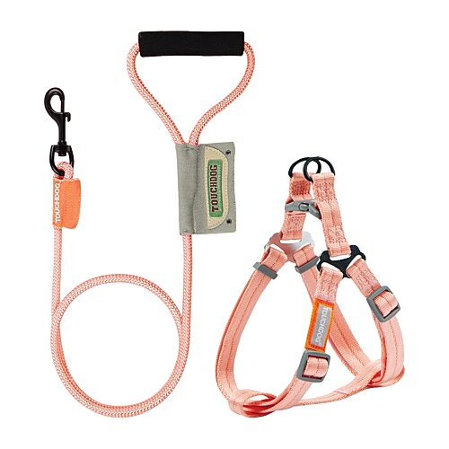 Click here for Touchdog Macaron 2-In-1 Durable Nylon Leash Dog Ha... prices