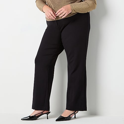 Click here for Worthington Plus Womens Straight Leg Trouser  18w... prices