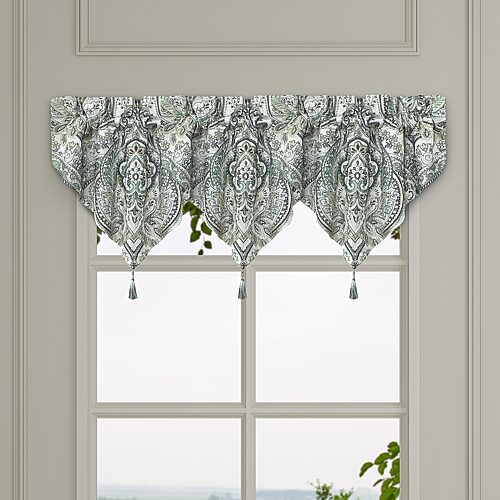 Click here for J Queen New York Nico Window Ascot Valance  40 x 2... prices