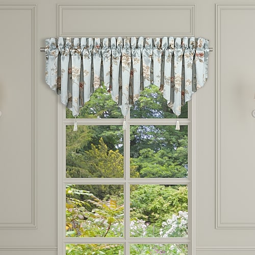 Click here for Queen Street Paris Rod Pocket Ascot Valance  One S... prices