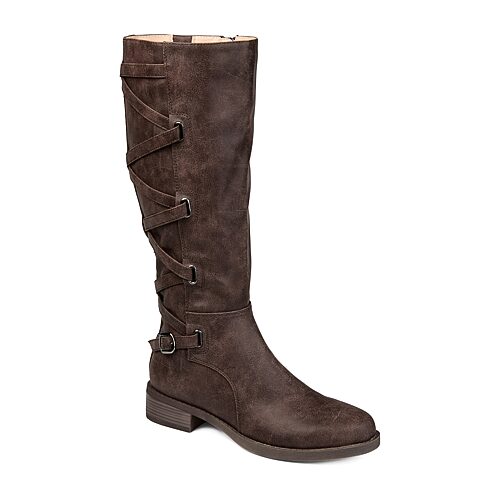 Click here for Journee Collection Womens Carly Wide Calf Stacked... prices