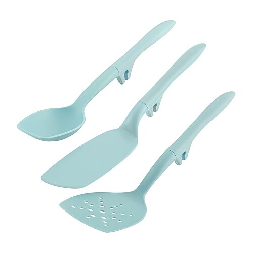 Rachael Ray 3-pc. Lazy Spoon and Turner Set  One Size  Blue