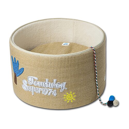 Click here for Touchcat Claw-Ver Nest Rounded Scratching W/ Tease... prices