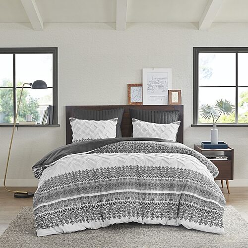Click here for Ink+Ivy Mila Chenille 3-Pc. Comforter Set  King/Ca... prices