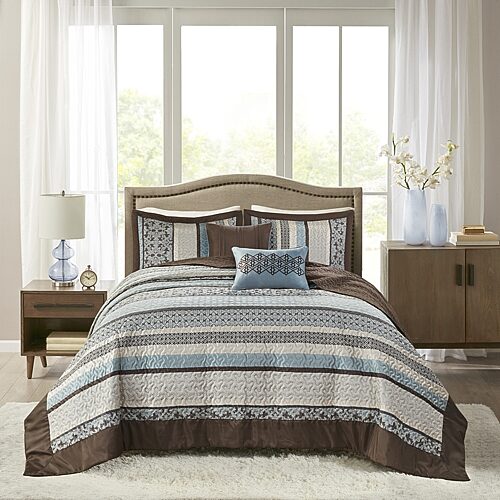 Click here for Madison Park Princeton Bedspread Sets prices