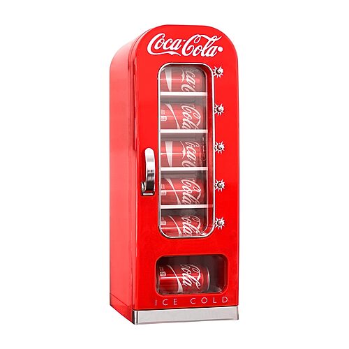 Click here for Coca-Cola Retro Vending Machine 10 Can Mini Fridge... prices