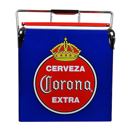 Click here for Corona Retro Ice Chest Cooler with Bottle Opener 1... prices