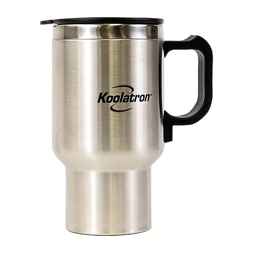 12V USB Travel Mug  One Size  Silver