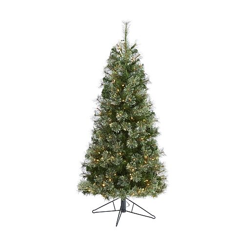 Click here for Nearly Natural Cashmere Slim Faux 5 Foot Pre-Lit C... prices