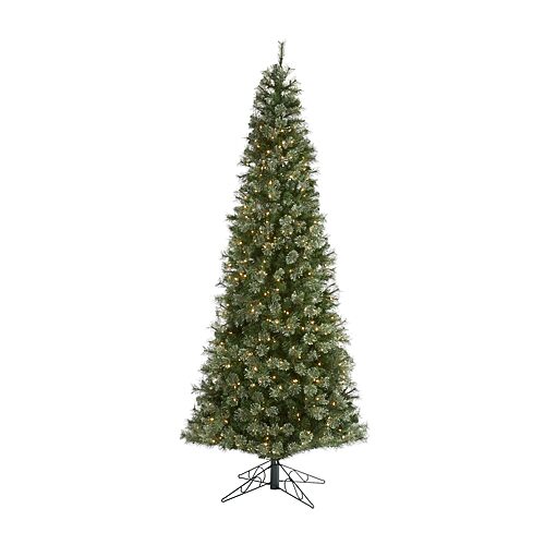 Click here for Nearly Natural Cashmere Slim Faux 10 Foot Pre-Lit... prices