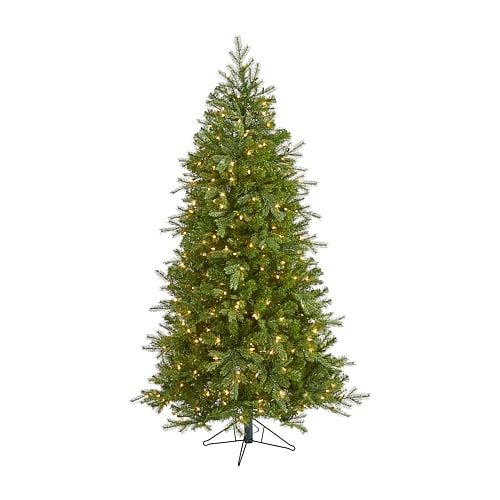 Click here for Nearly Natural Vienna Faux 6 Foot Pre-Lit Fir Chri... prices