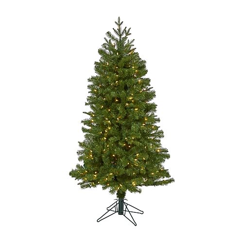 Click here for Nearly Natural Faux 5 Foot Pre-Lit Spruce Christma... prices