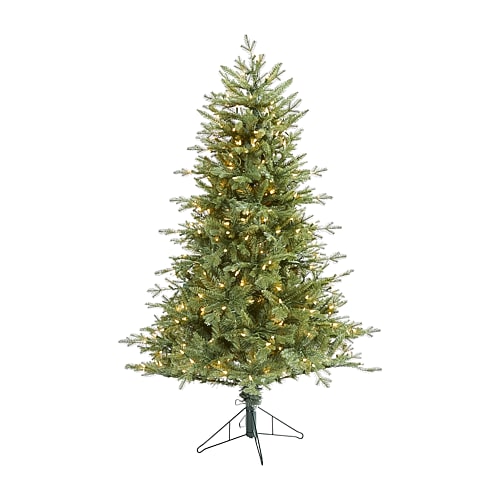 Click here for Nearly Natural New Hampshire Faux 5 Foot Pre-Lit S... prices