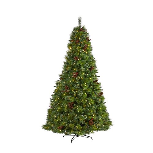 Click here for Nearly Natural Montana Mixed Faux 8 Foot Pre-Lit P... prices