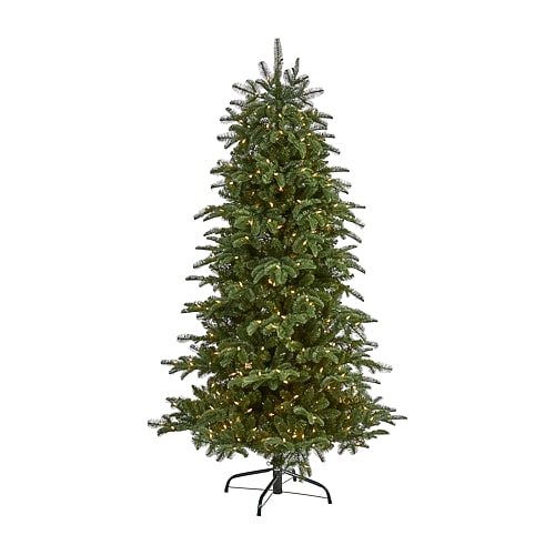 Click here for Nearly Natural South Carolina 6 Foot Pre-Lit Fir C... prices