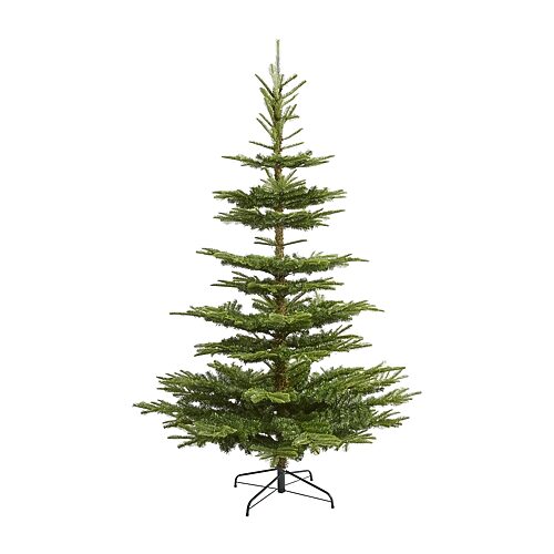 Click here for Nearly Natural Layered 7 1/2 Foot Spruce Christmas... prices