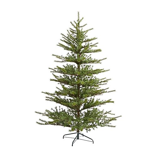Click here for Nearly Natural 7 Foot Pine Christmas Tree  One Siz... prices
