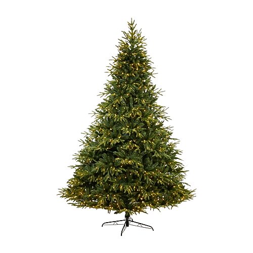 Click here for Nearly Natural Faux Multi Lites 9 Foot Pre-Lit Fir... prices