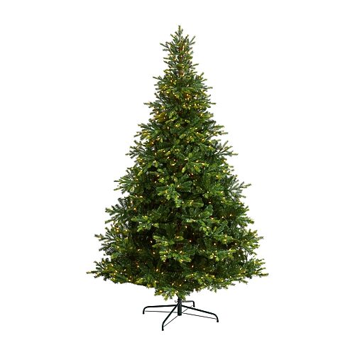 Click here for Nearly Natural Faux 9 Foot Pre-Lit Spruce Christma... prices