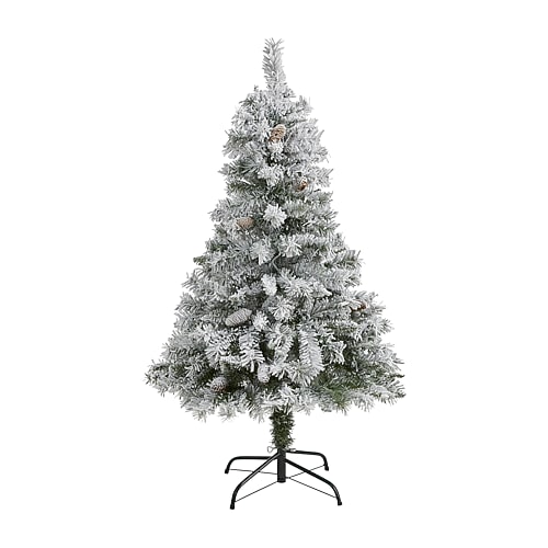Click here for Nearly Natural Faux 4 Foot Pine Christmas Tree  On... prices