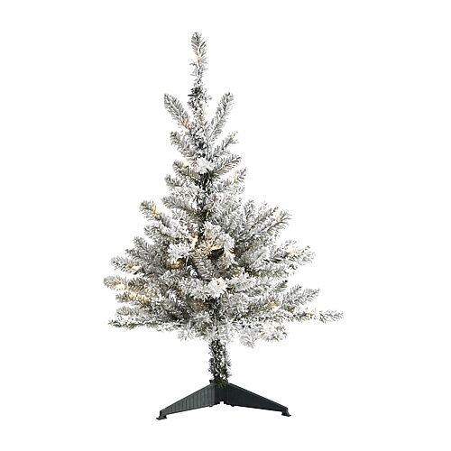 Click here for Nearly Natural Faux 3 Foot Pre-Lit Spruce Christma... prices