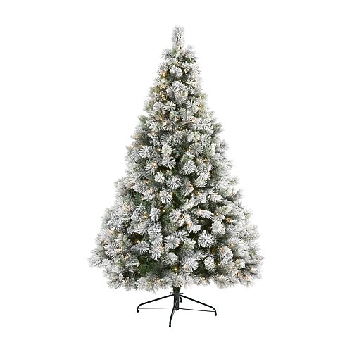 Click here for Nearly Natural Faux 7 Foot Pre-Lit Pine Christmas... prices