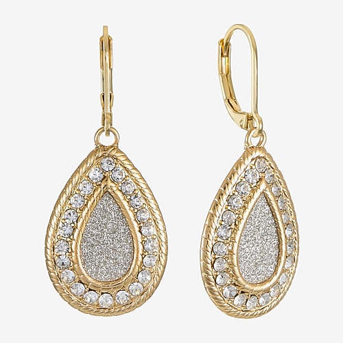Click here for Monet Jewelry Womens Glass Drop Earrings  One Size... prices