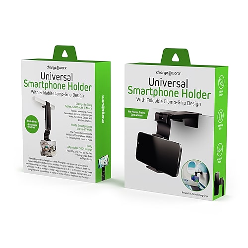 Click here for Chargeworx Cell Phone Holder with Clamp Grip  One... prices