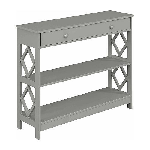 Click here for Convenience Concepts Diamond 1-Drawer Console Tabl... prices