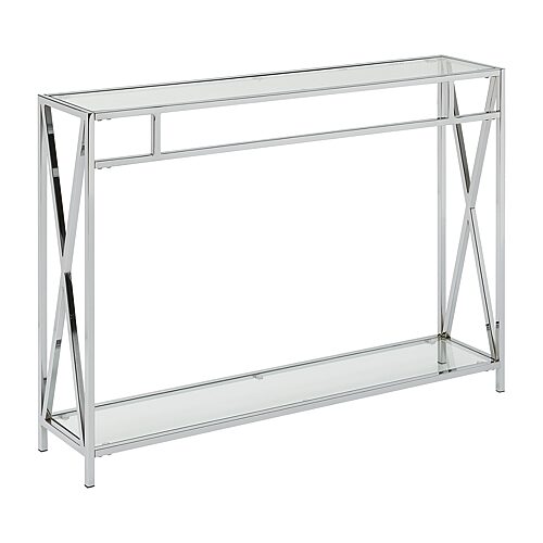 Oxford Console Table - Silver-Tone