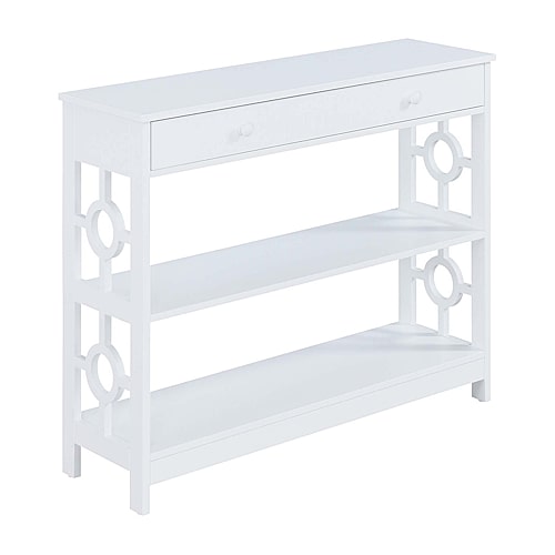 Click here for Convenience Concepts Ring 1-Drawer Console Table... prices