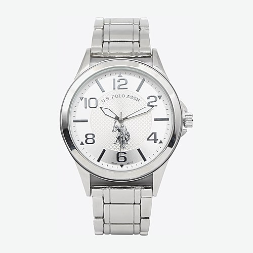 Click here for U.S. Polo Assn. Mens Silver Tone Strap Watch Usc80... prices
